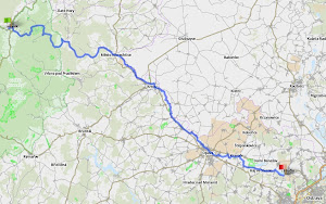 Cyklotrasy Opava Mapa - Mapa