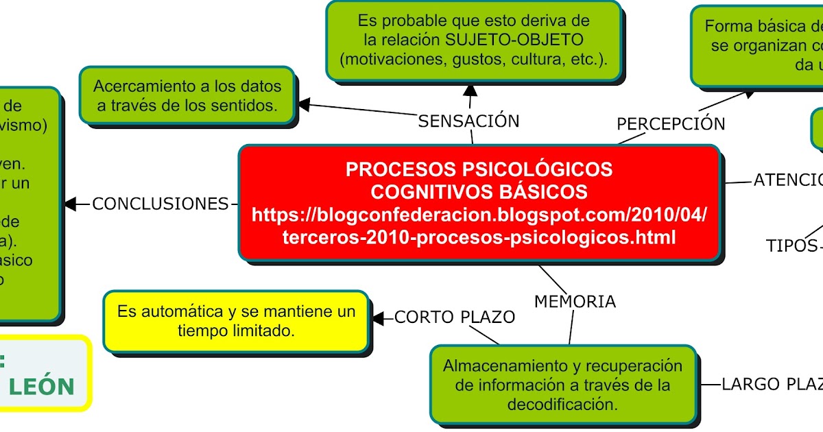 PSICOLOGÍA: CREE-ANDO ESQUEMAS: PROCESOS PSICOLÓGICOS COGNITIVOS BÁSICOS