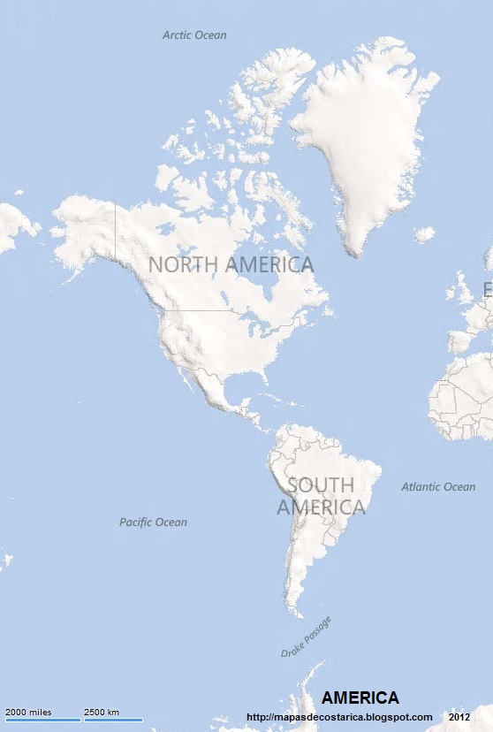 MAPAS DE: AMERICA