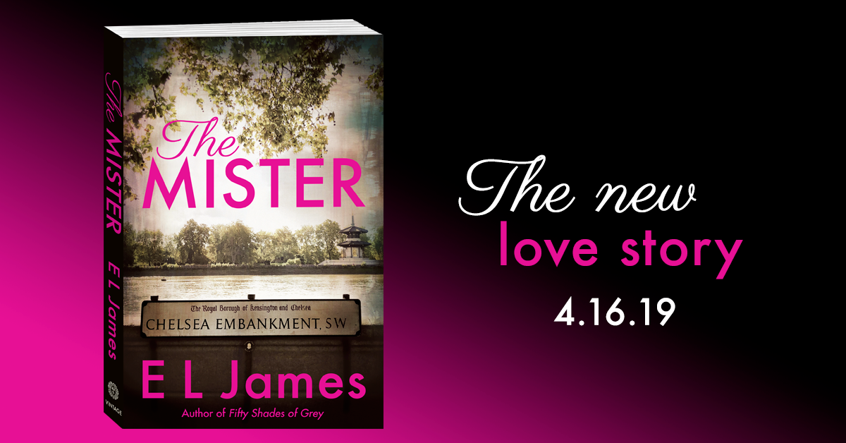 Books According to Abby: E L James - The Mister book announcement