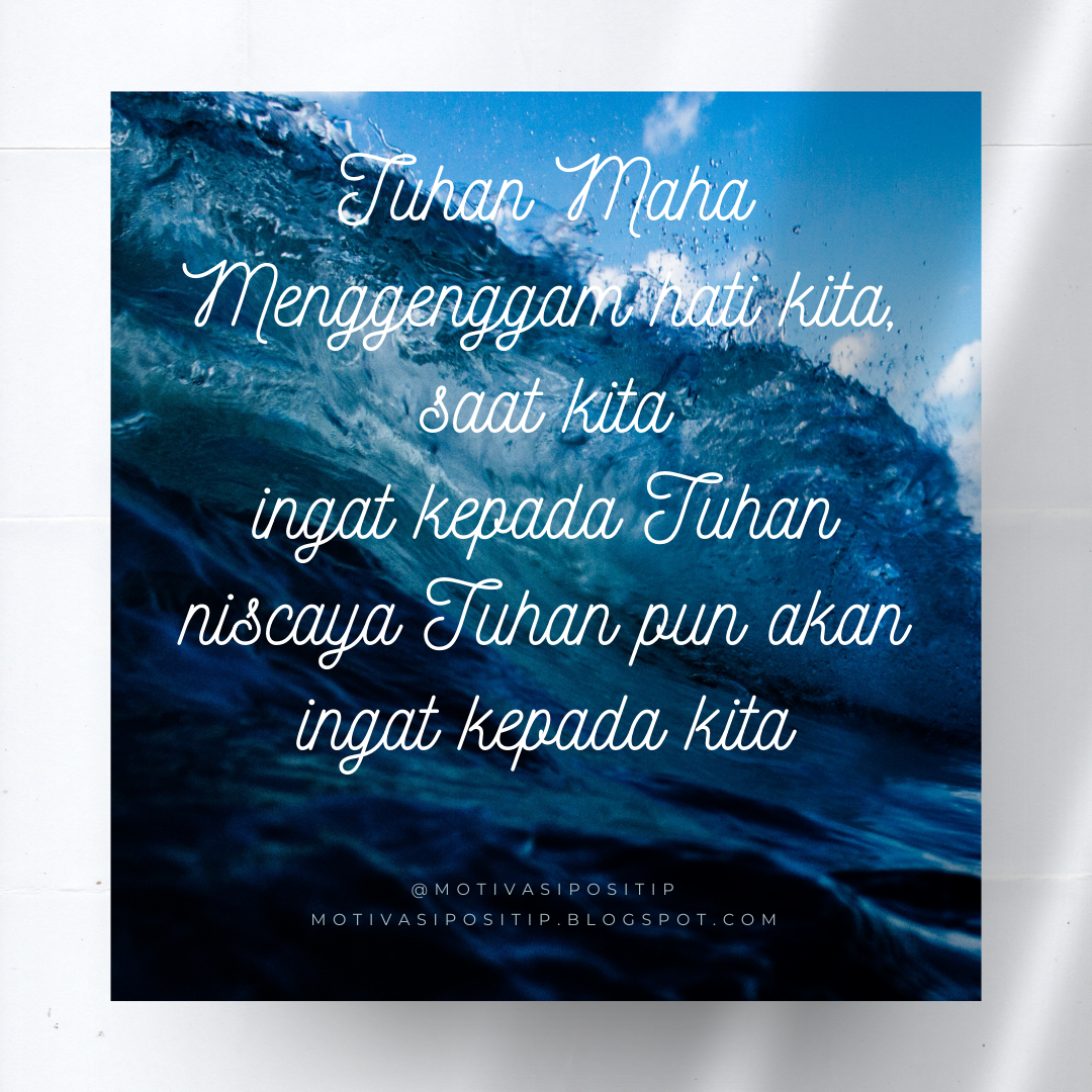 Tuhan Menggenggam hati kita