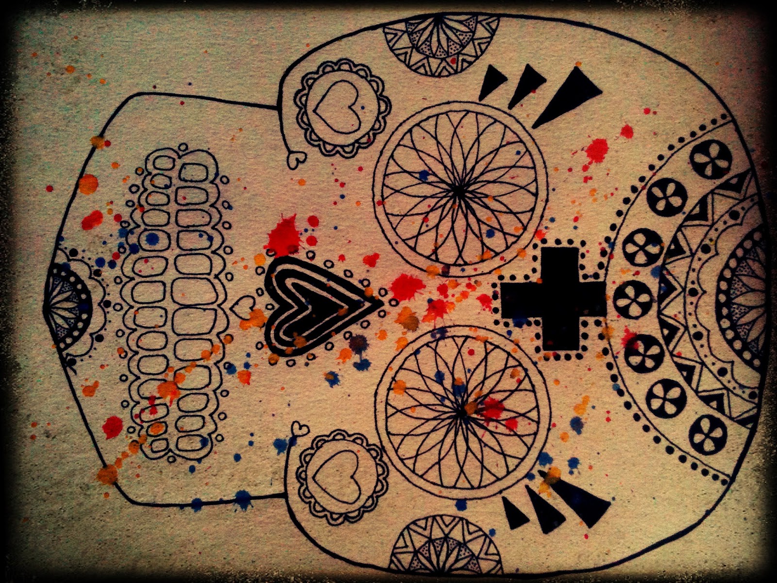 Hooting Miss Owl: Doodles: Day of the Dead