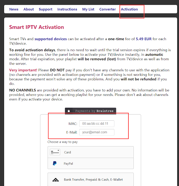 How to Activate Smart IPTV MAC Address?