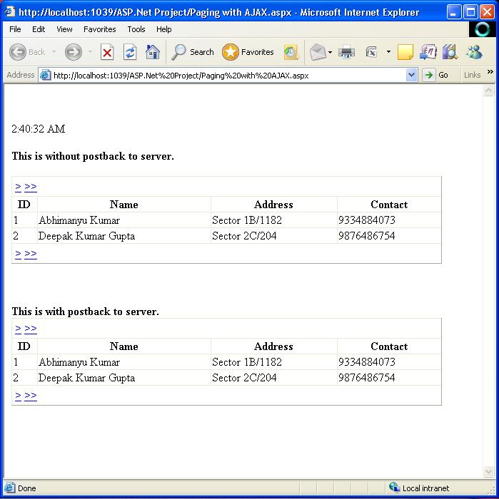 Gridview Control In Aspnet Part 1 0618