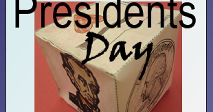 Teacher Ink: Presidents Day Money Bank