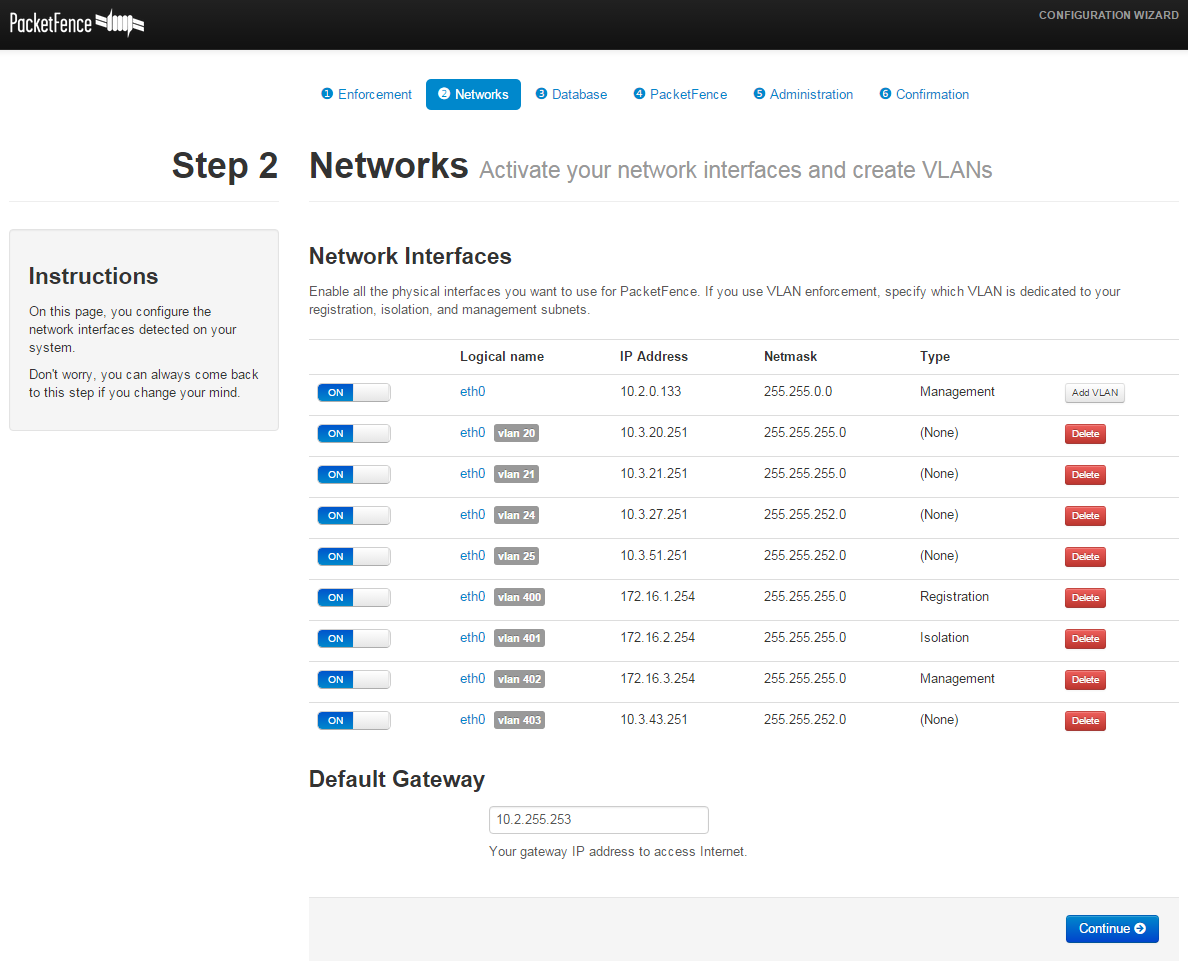 School Sysadmin: Packetfence - Network Access Control