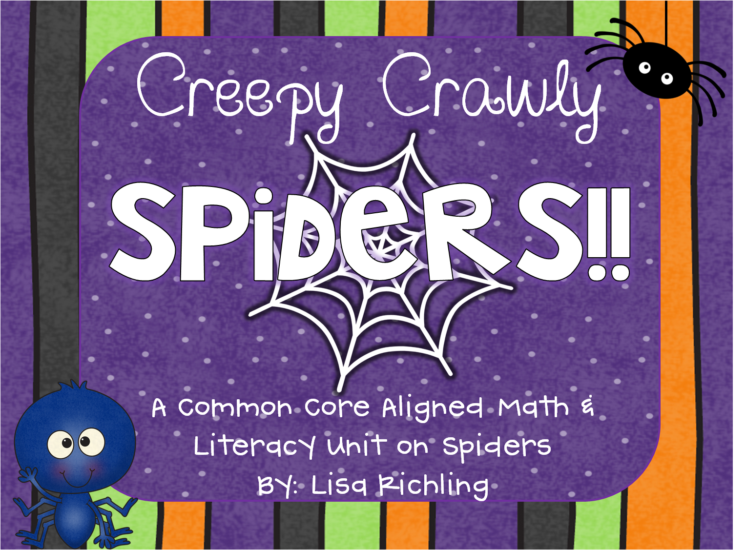 Learning is Something to Treasure: Going Batty and Creepy Spiders GIVEAWAY!