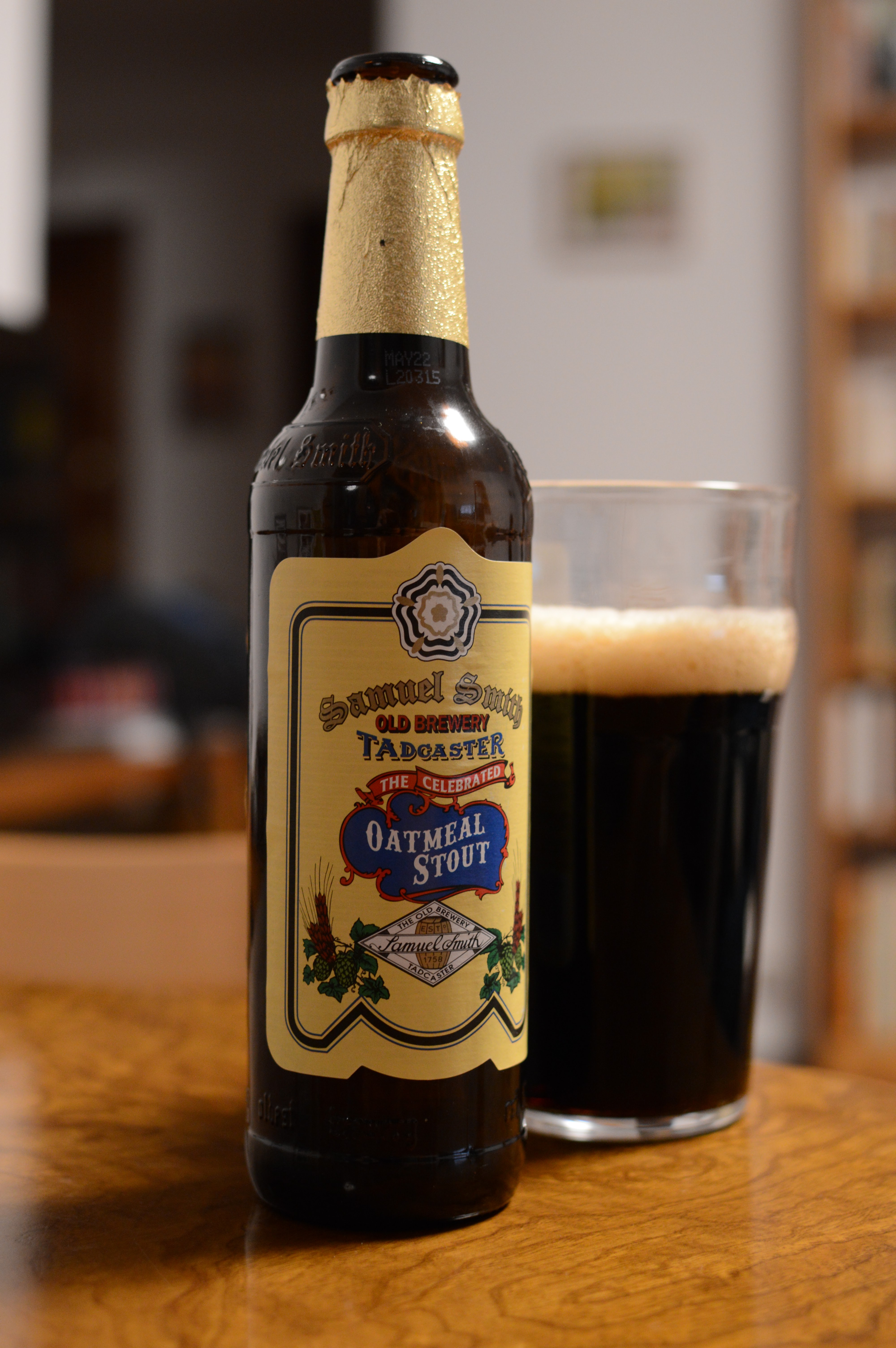 Hipos Urinatum, blog de cervezas: Samuel Smith's Oatmeal Stout