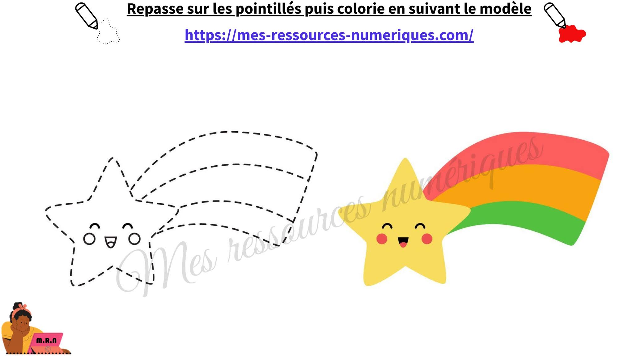 TÉLÉCHARGEZ GRATUITEMENT LE PDF - Repasser sur les pointillés - printemps