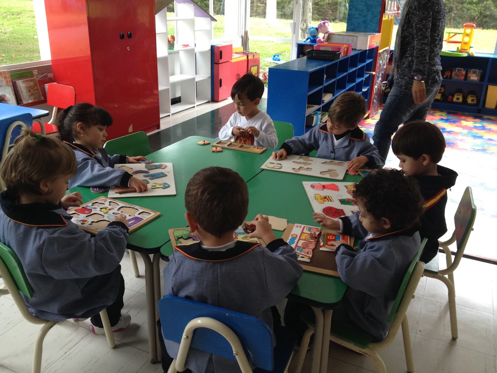 Nuestros primeros días en clase!!!