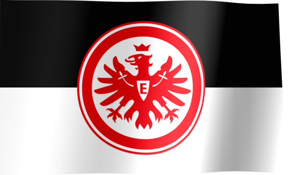 Eintracht Frankfurt Fan Flag (GIF) - All Waving Flags
