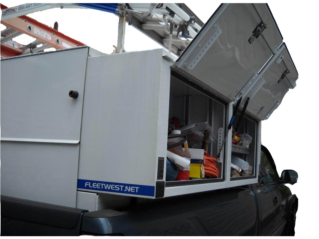 Transferable Slip-On Work Truck Bodies For Standard Pickup Trucks: Used ...