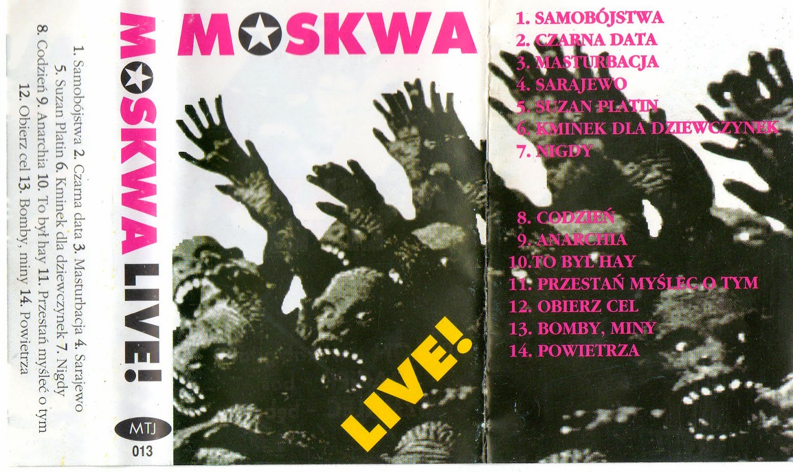 Muzika - Komunika: MOSKWA "Live !" (1992)
