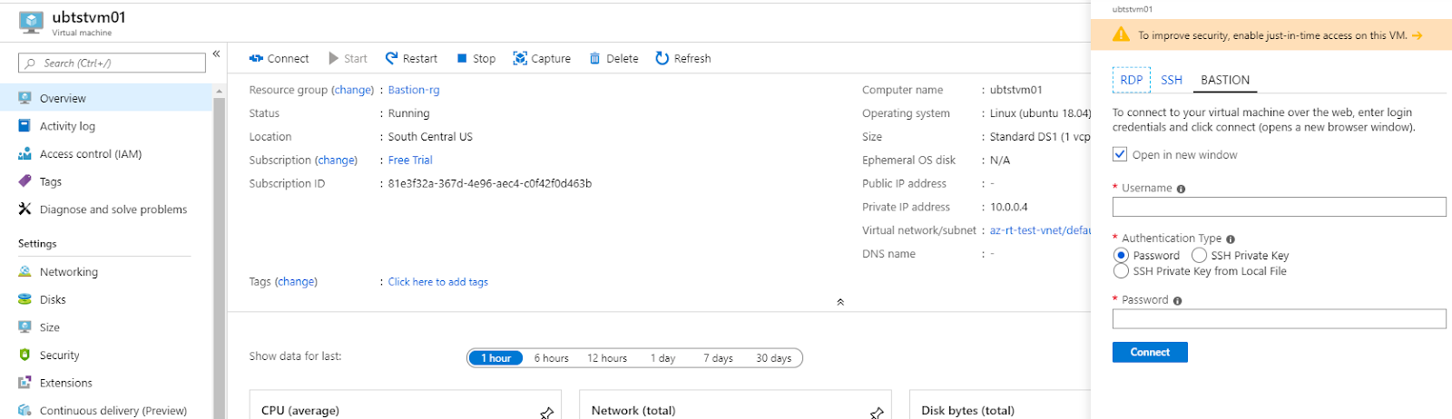 Azure: Bastion Service Introduction