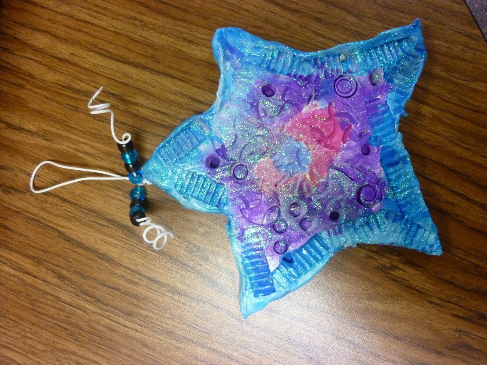 Mrs. Werner's Art Room: Kinder Clay Texture Stars