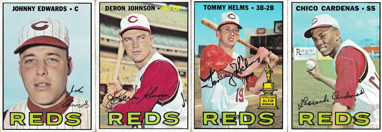 1967 Topps Baseball: The 1967 Reds