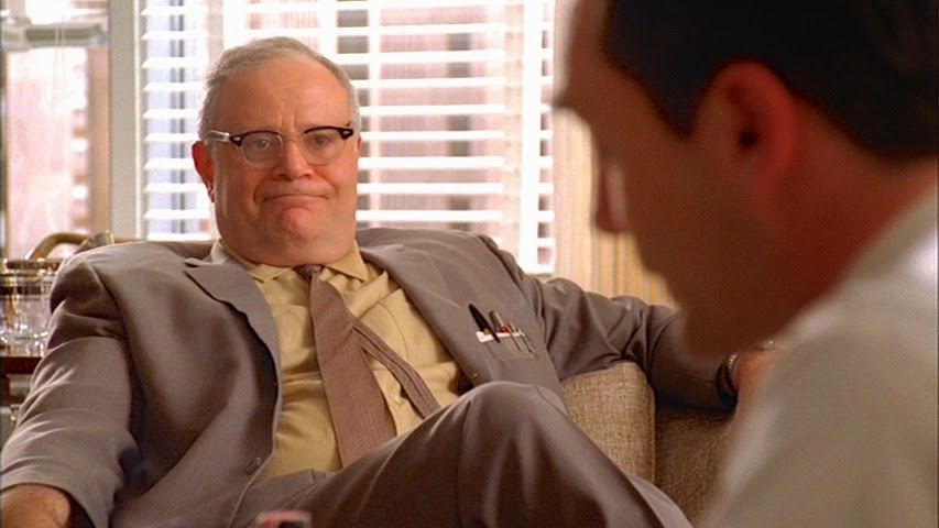 Mad Men S04 E01 Public Relations: 08 Don's Accountant Frank Keller ...
