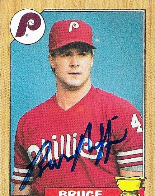 foul bunt: TTM Success - Bruce Ruffin