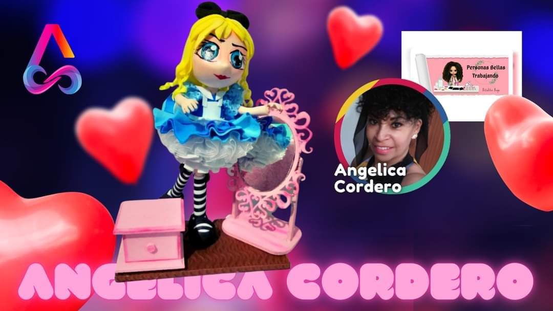 Fofucha boneca de EVA Alice no país das maravilhas com molde grátis ...