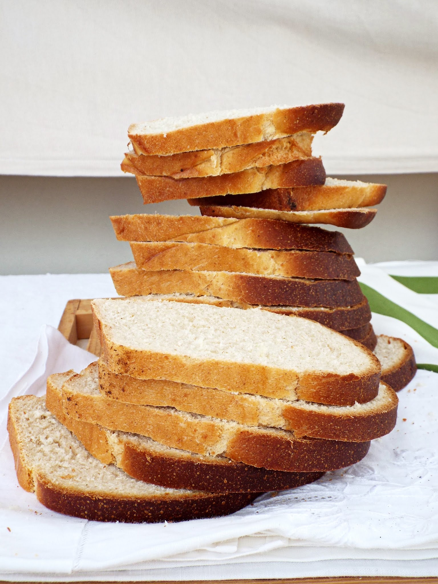 Pane da toast senza lattosio