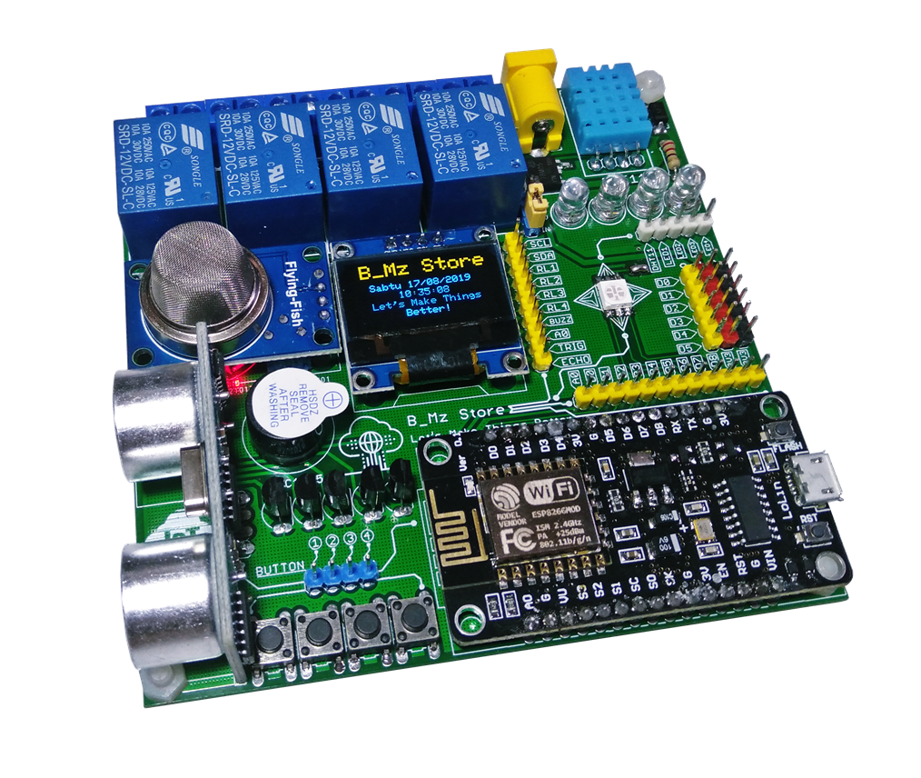 Starter Kit Trainer Iot Trainer Nodemcu Esp8266 Smarthome Dicky Bmz