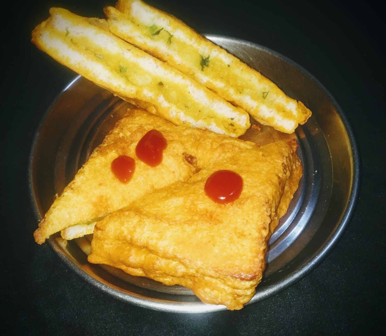 Bread pakora recipe homemade - hassanchef restaurant style recipes