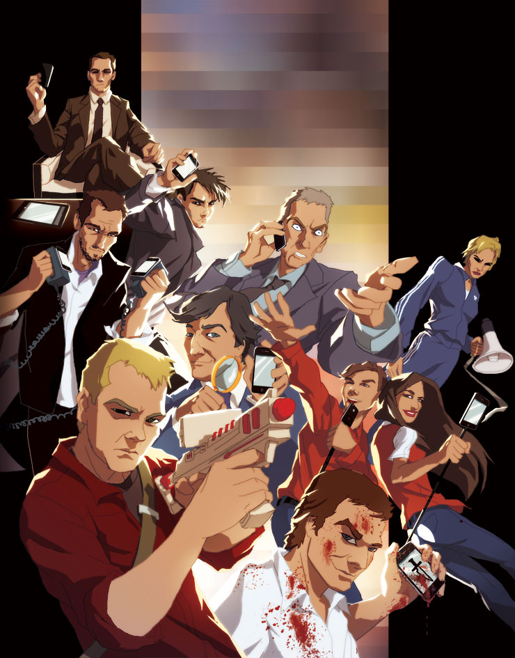 Cool Surface Lite: The Best TV Show Apps - editorial illustration for ...