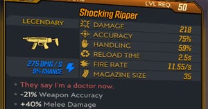 Borderlands 3 Legendary: Ripper