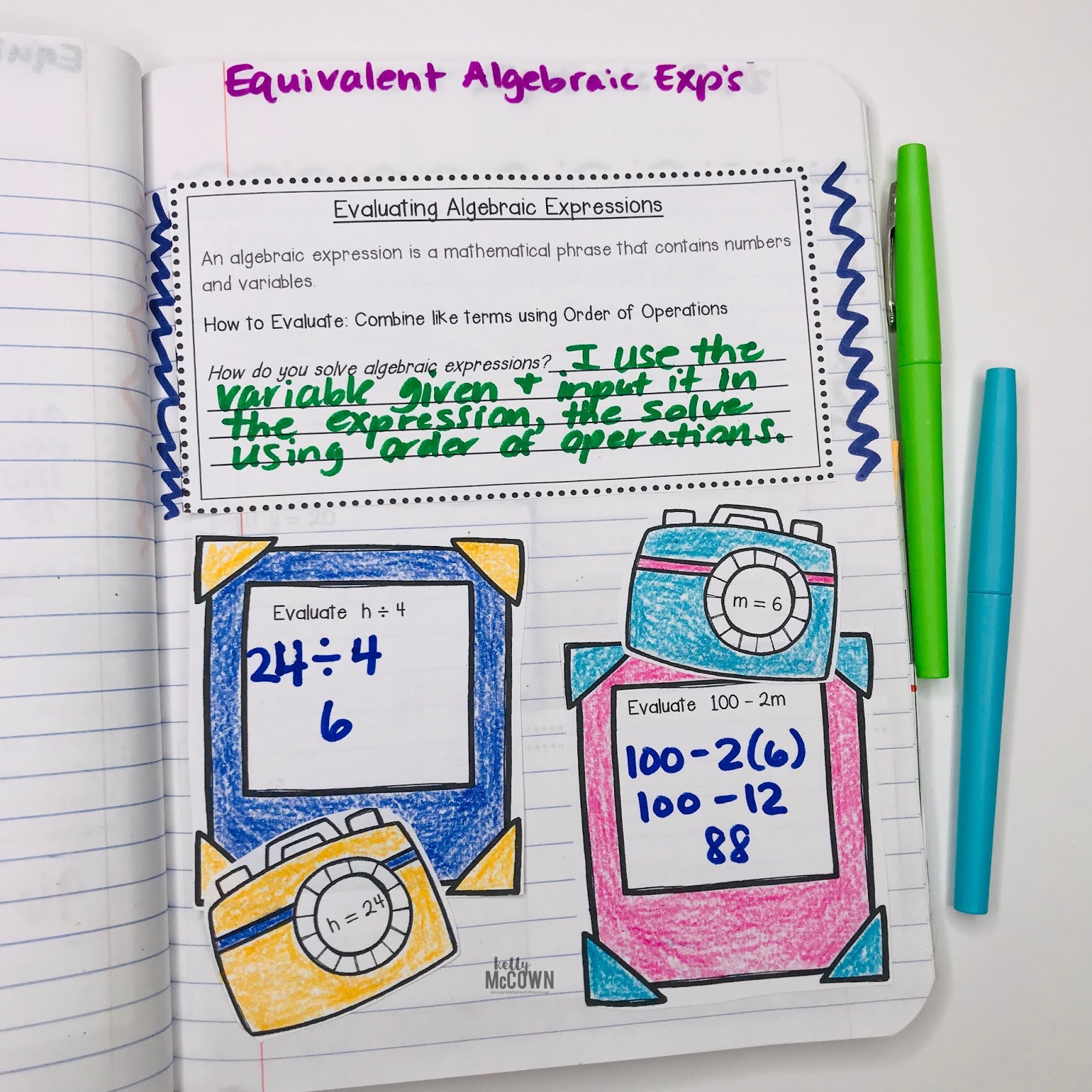 Kelly McCown: Interactive Math Notebooks 6th Grade