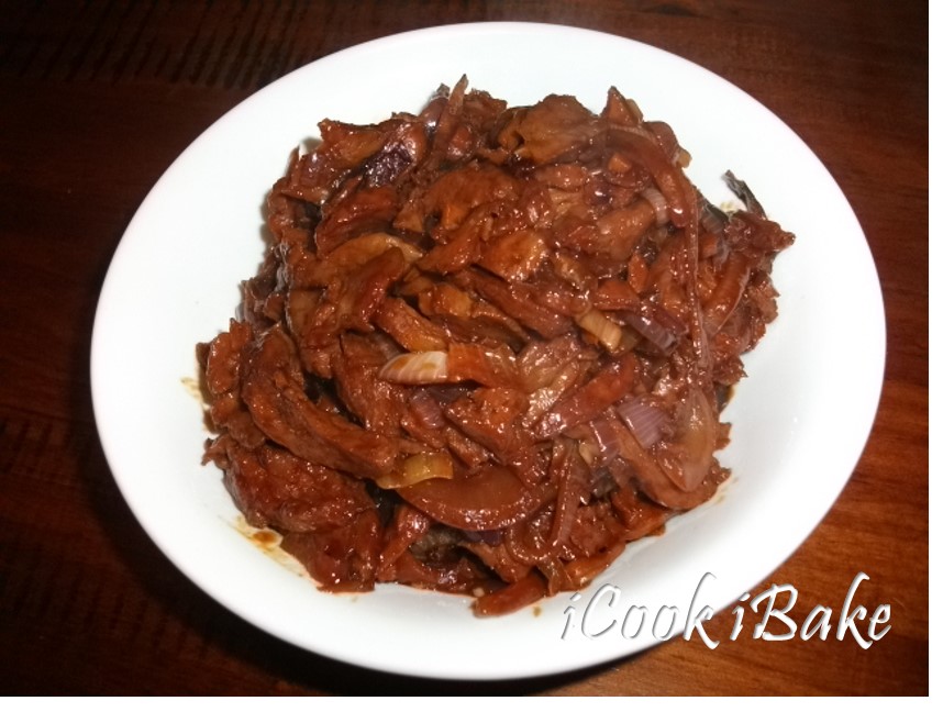 iCookiBake: Vegetarian Mock Duck Stir Fry