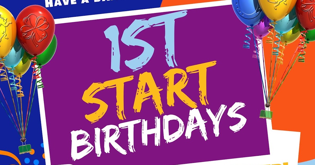 1st Start Birthdays - Fun Things To Do With Kids