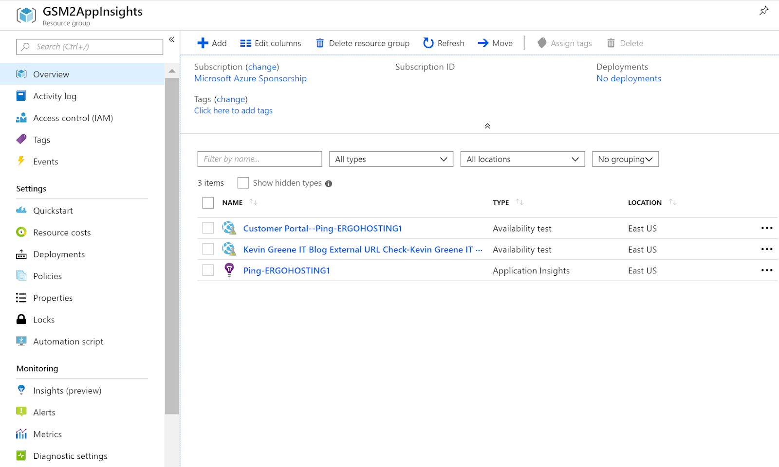 Kevin Greene IT Blog: SCOM - GSM to Azure Application Insights ...