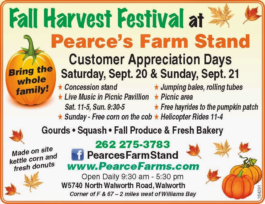 Pearce's Farm Stand: Fall Harvest Festival