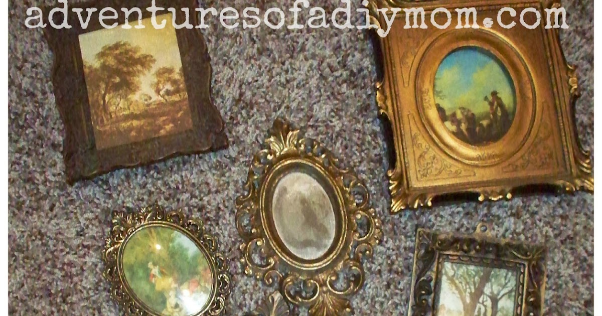 Frame Makeover - Adventures of a DIY Mom