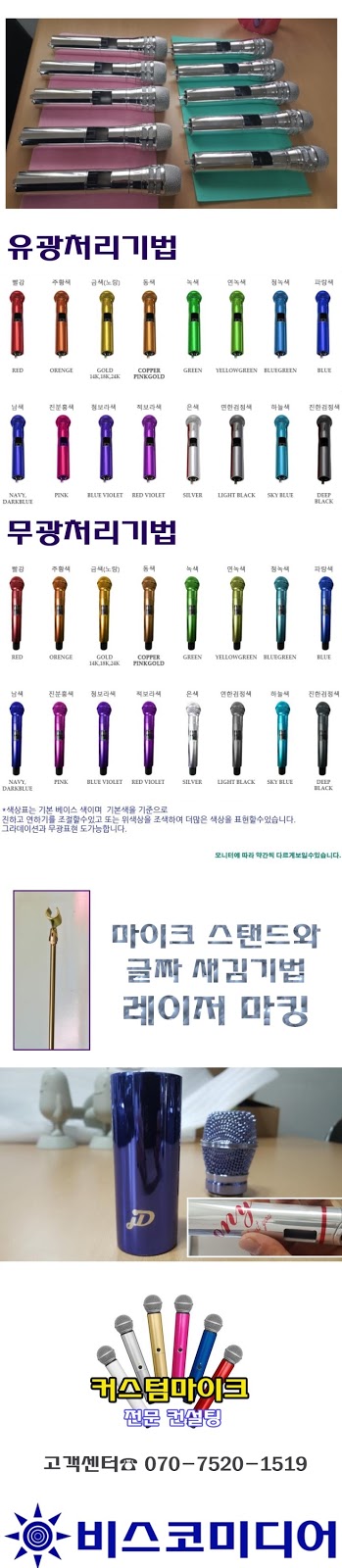 KOREA IDOL CUSTOM Mic KOREA CUSTOM Microphones KPOP CUSTOM Microphones ...