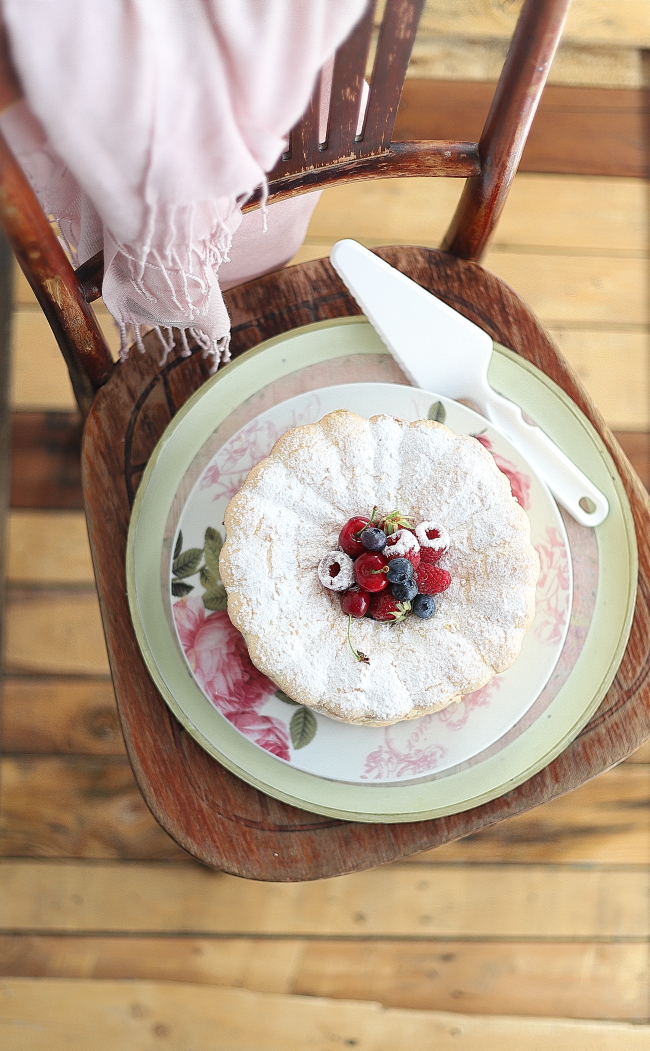 Charlotte aux fruits rouges