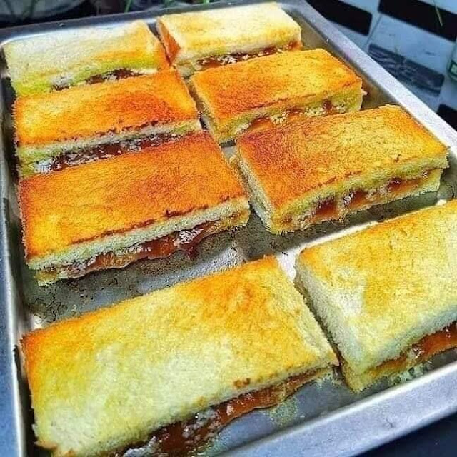 Step By Step Buat Roti Kaya Mentega Bakar Ala Kopitiam