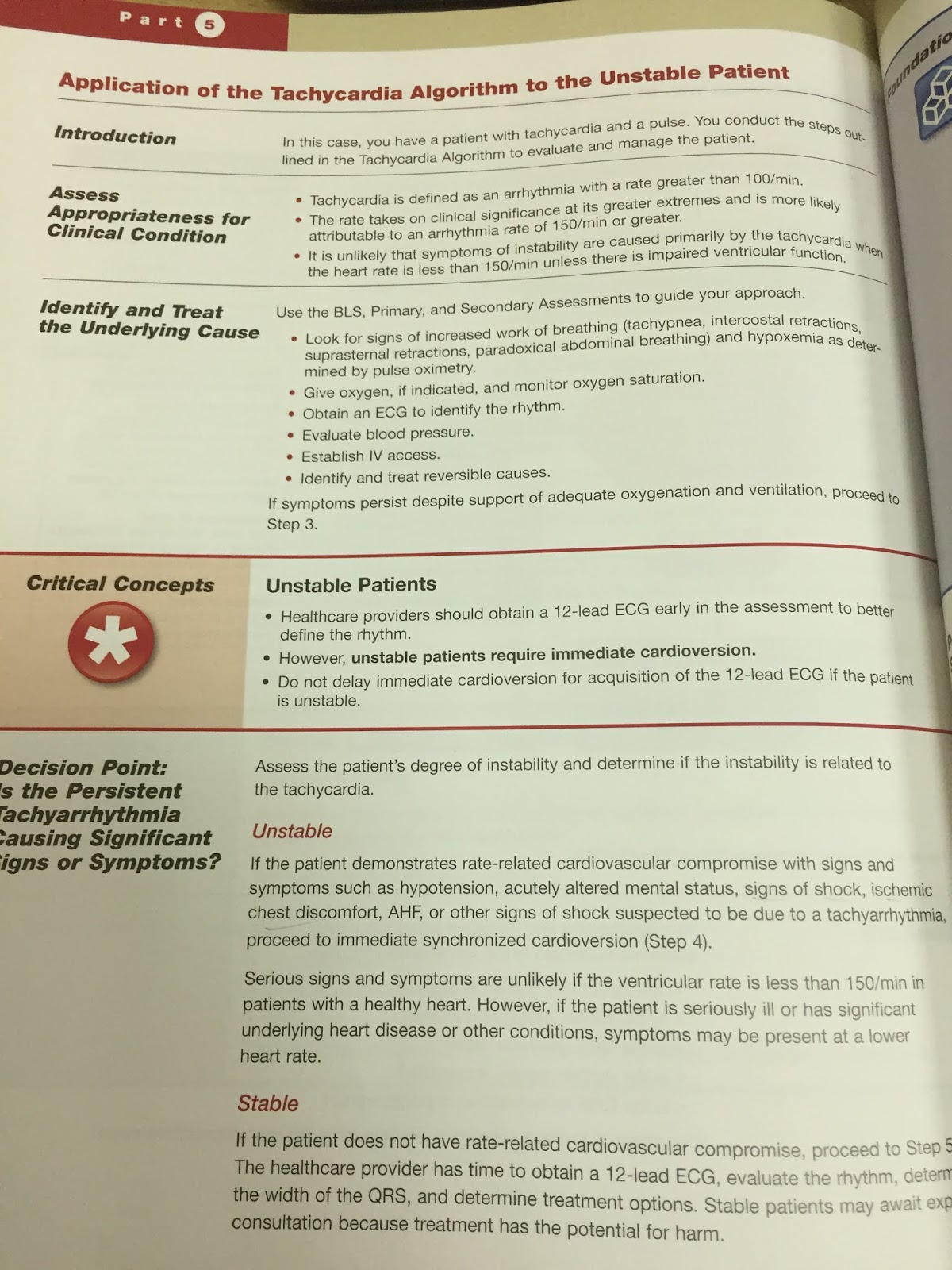ACLS CHAPTER 5(ACLS CASES -MAIN CHAPTER OF ACLS)