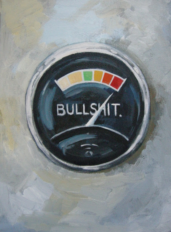 the mad craft shoppe: BULLSHIT meter