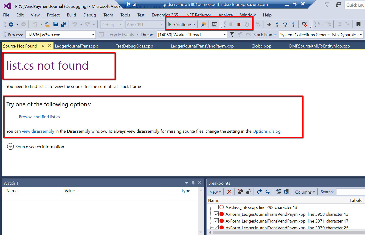 Dynamics 365 Finance & Operation News: List.CS not found while ...