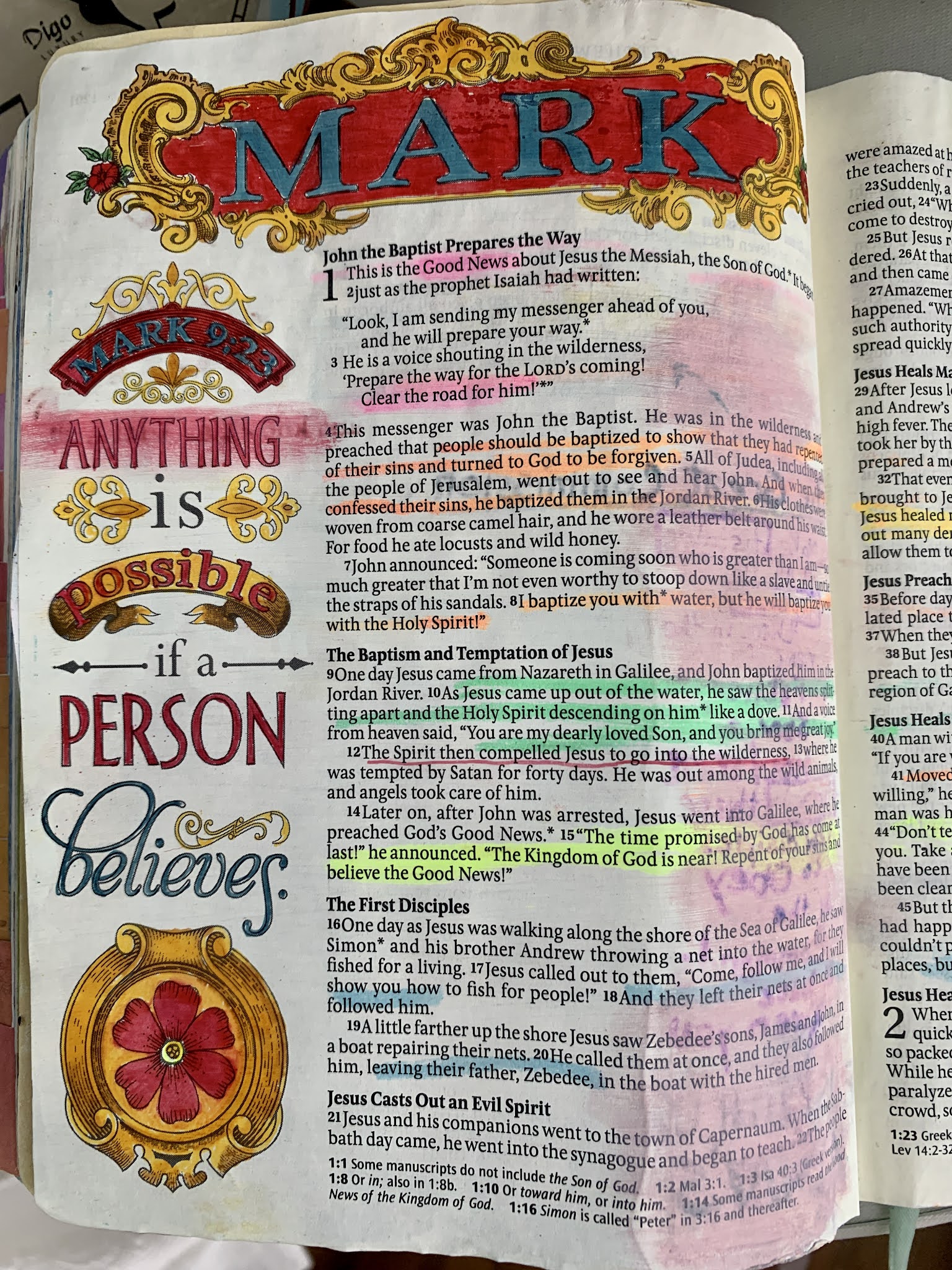 Amy's Creative Pursuits: August Bible Journaling Pages: Matthew 27 thru ...