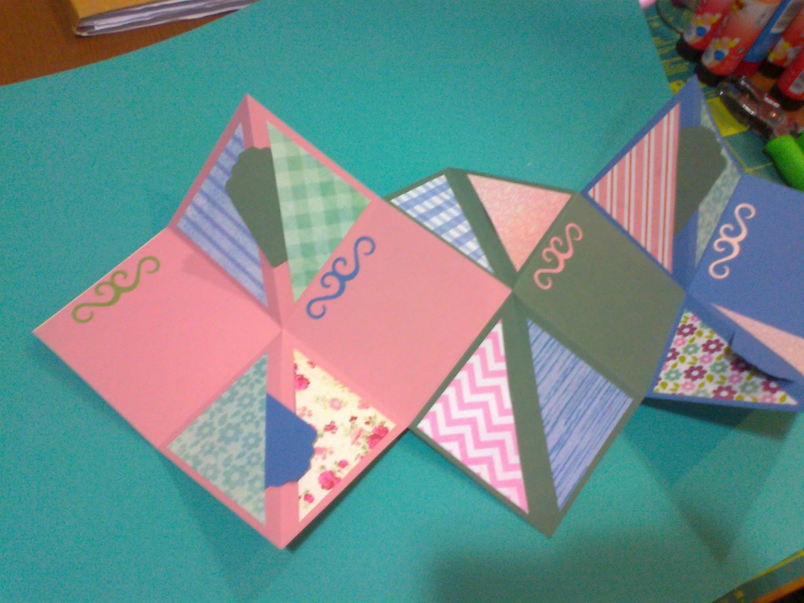 Manualidades Gavimar: Tarjeta Plegable