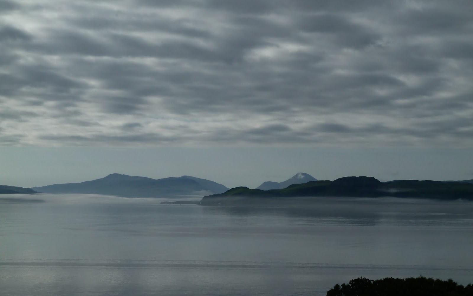 A Kilchoan Diary: Mist across the Sound