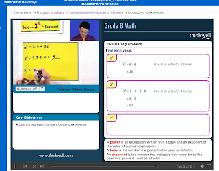 Cummins Life: Thinkwell Online Learning Math Review