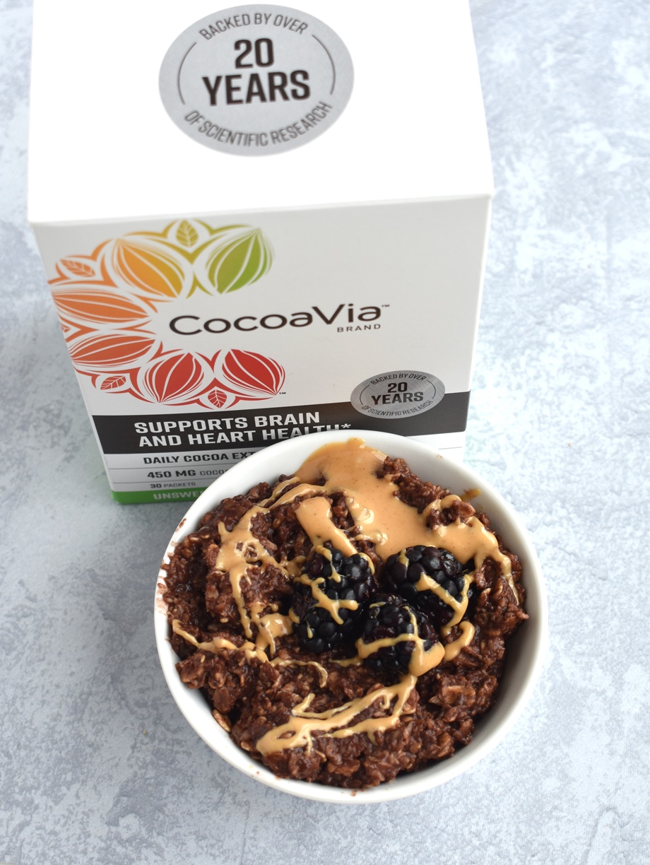 Chocolate Peanut Butter Oatmeal | The Nutritionist Reviews