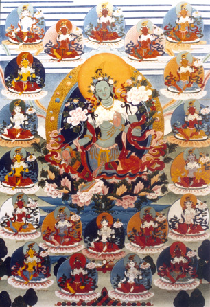 Green Tara ~ Om tāre tuttāre ture sohā