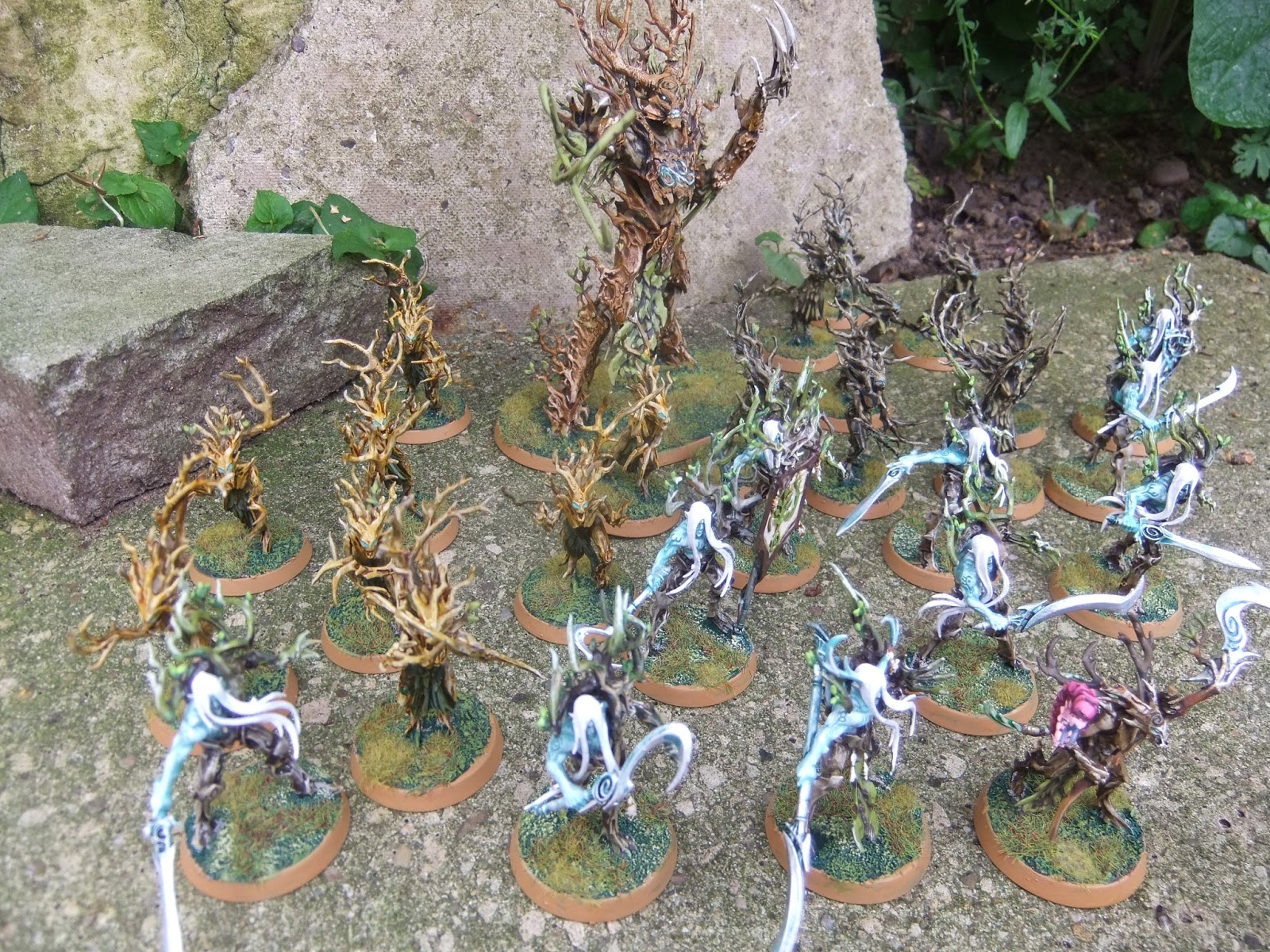 SHADOWKINGS: AOS Sylvaneth army painted