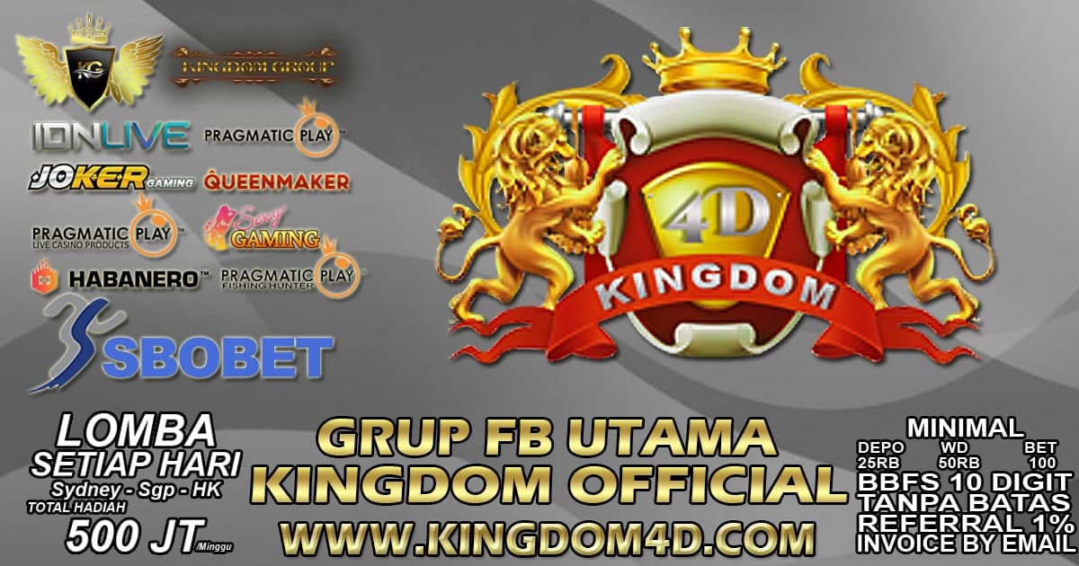 KINGDOM4D BANDAR TOGEL TERPERCAYA