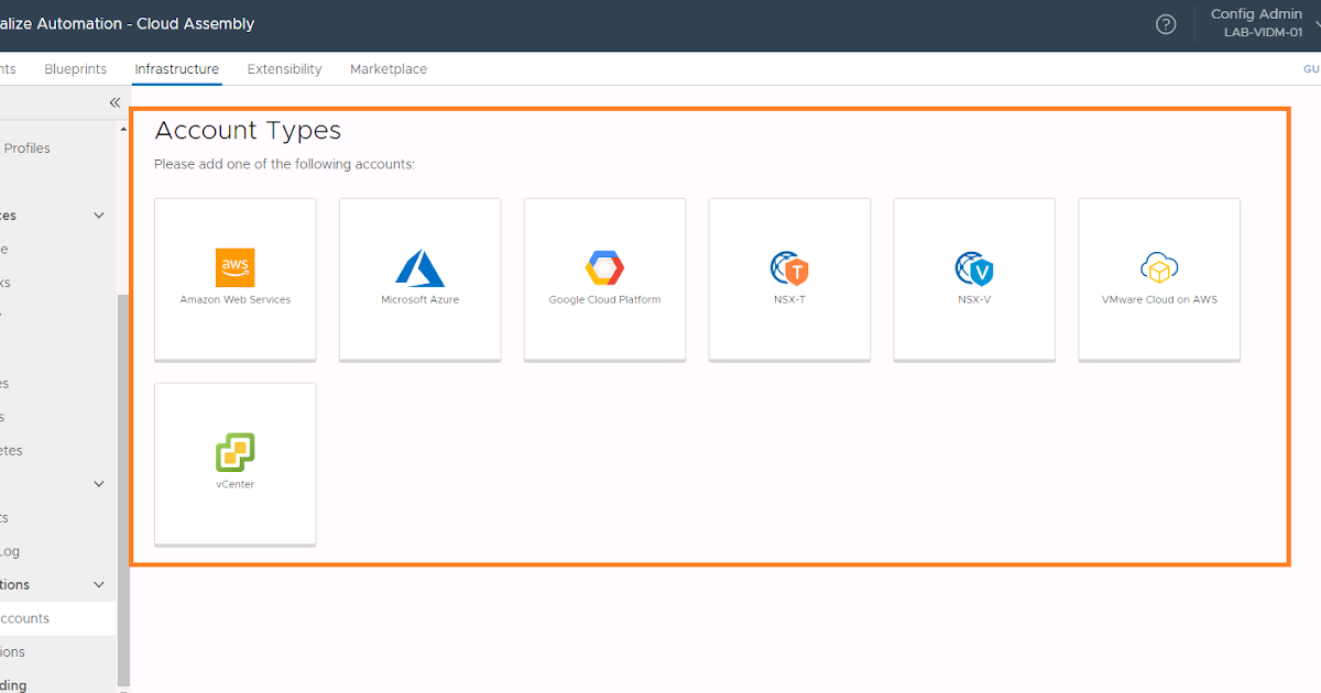Virtualization The Future: VMware vRealize Automation 8 - Cloud Assembly - Cloud Accounts- Part 2