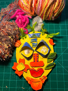 Art Room Blog: Creating a Costa Rica Boruca Mask....